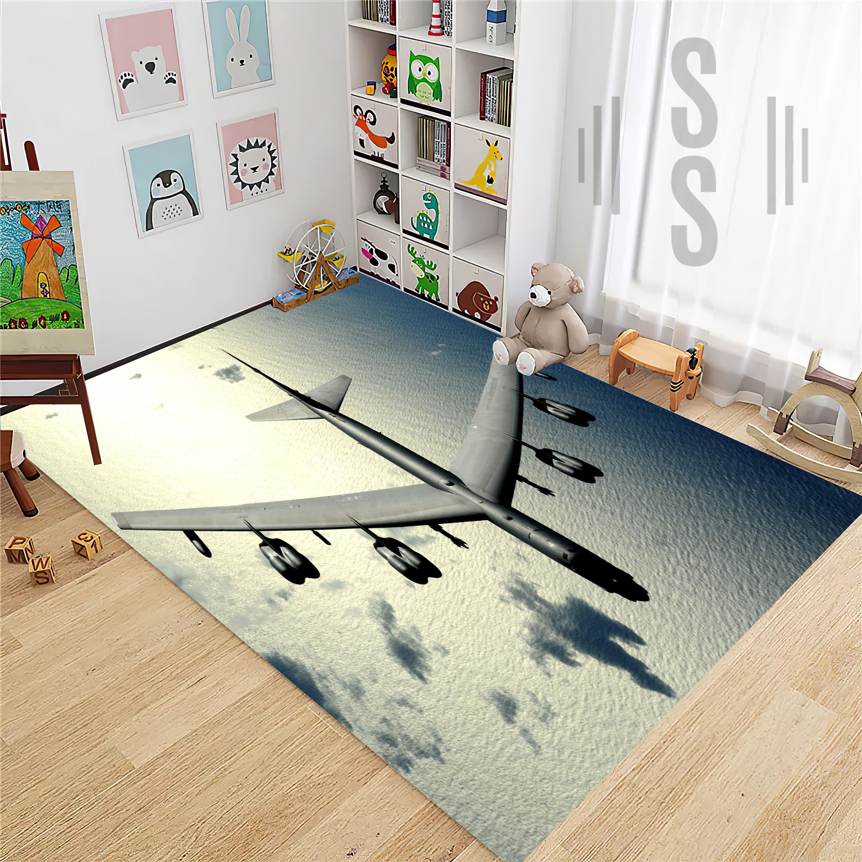 Aircraft Rug Sea Carpet Photography Rug Military Rug - Etsy