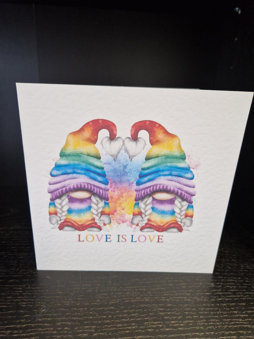 Pride Card-love is Love Gonk Card-card for Him-card for Her-birthday ...