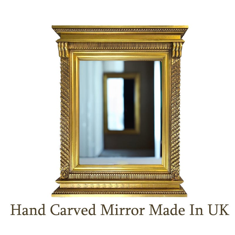 Antique Gold Mirrors - Etsy