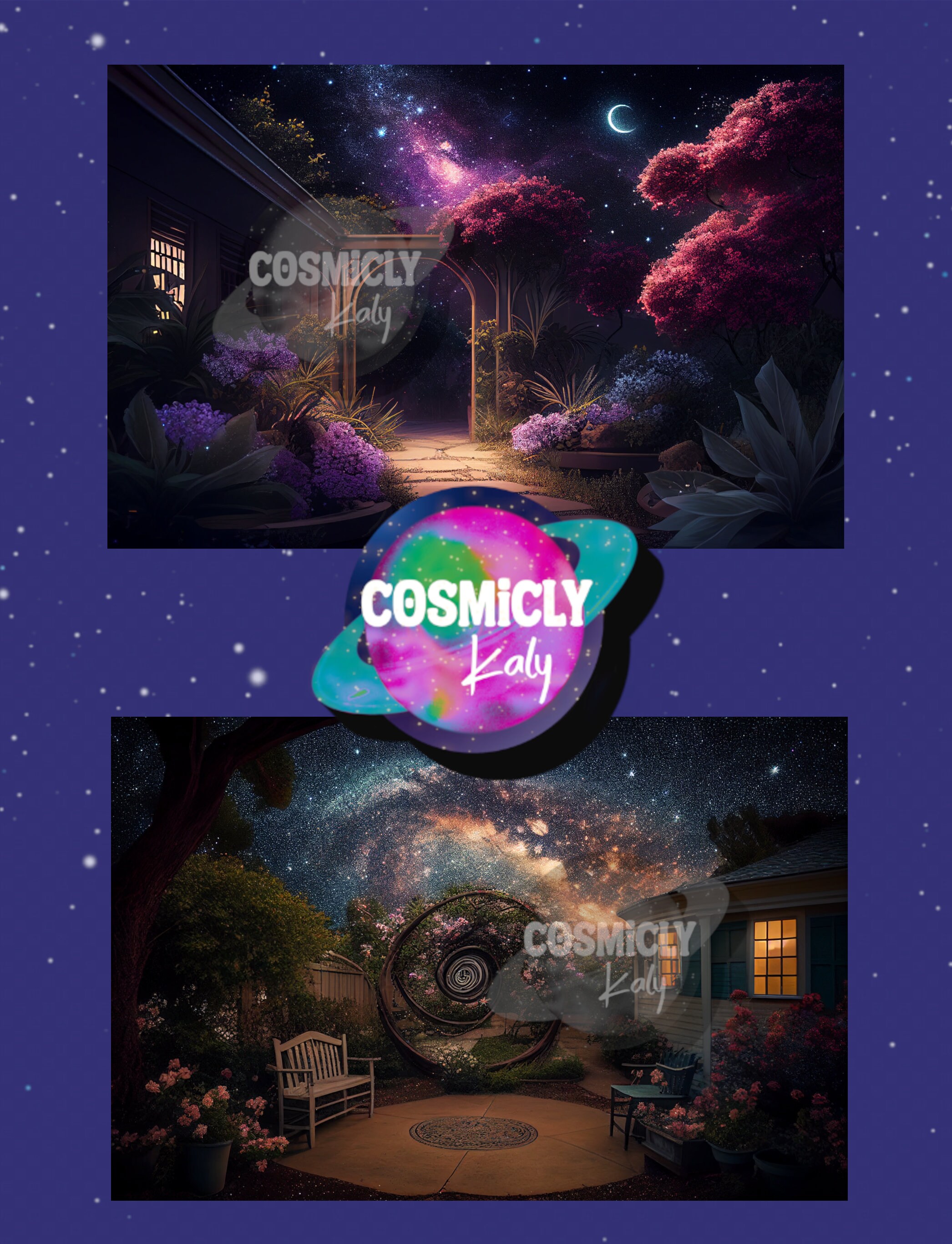 Backdrop Digital Overlay Photography Fantasy Space Background Cosmic ...