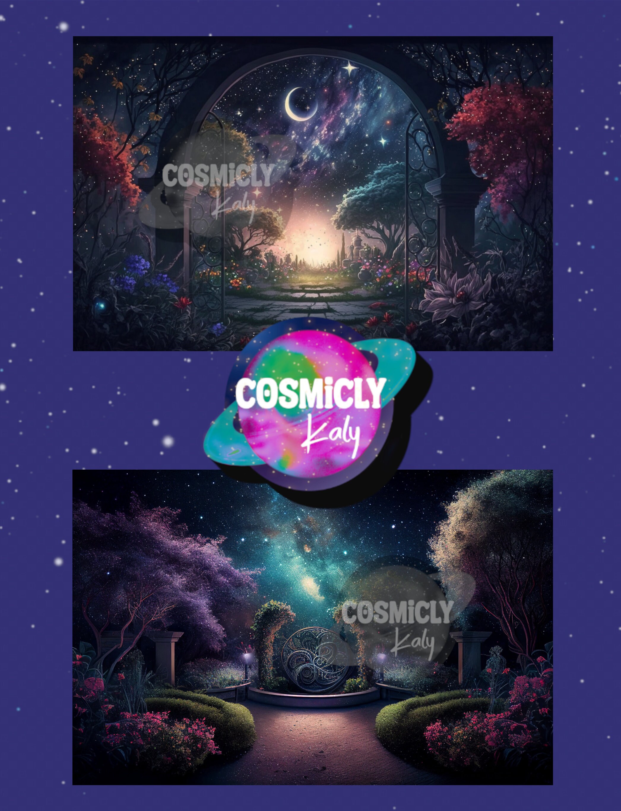 Backdrop Digital Overlay Photography Fantasy Space Background Cosmic ...