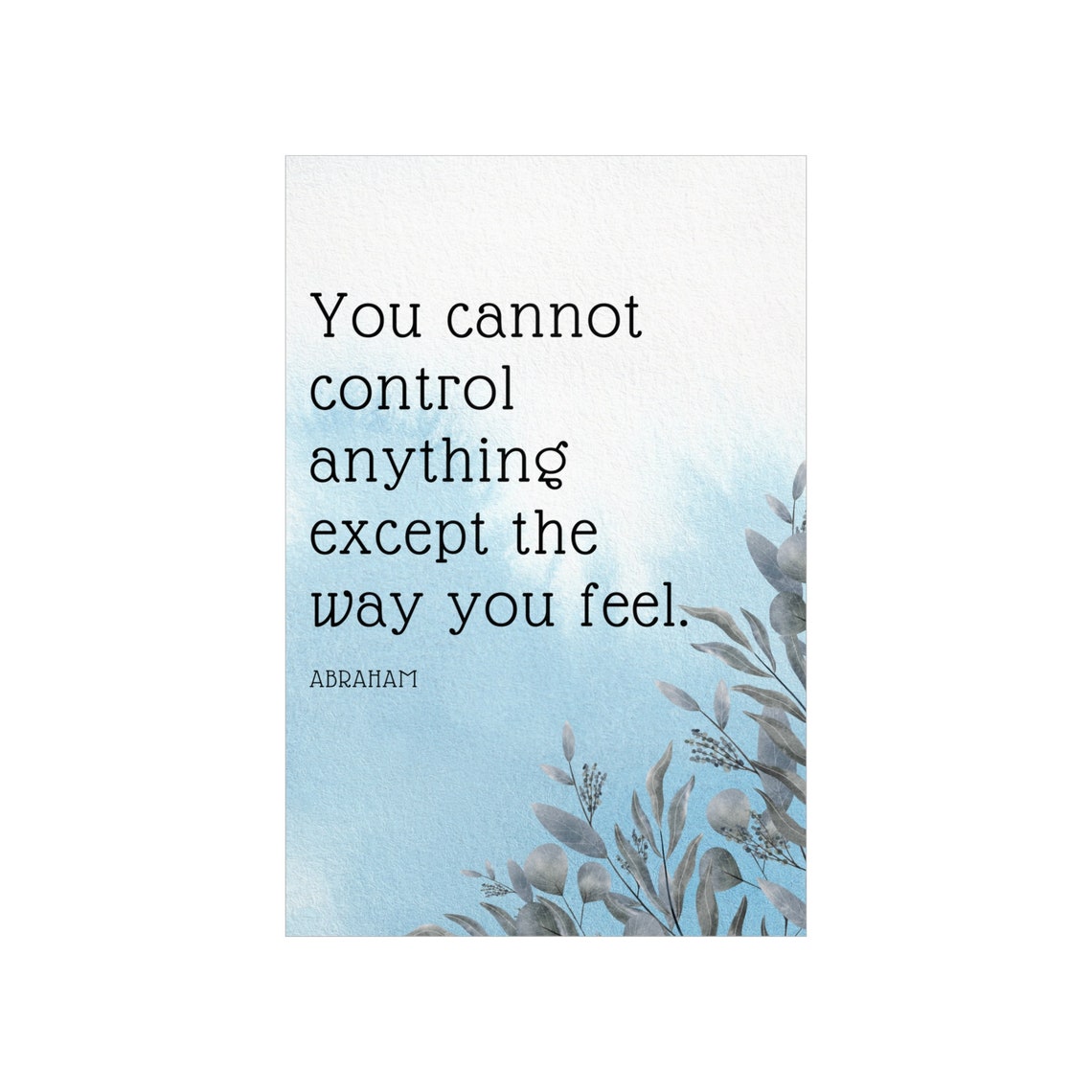 Abraham Hicks Poster - Inspirational Art - Personal Growth Quote ...