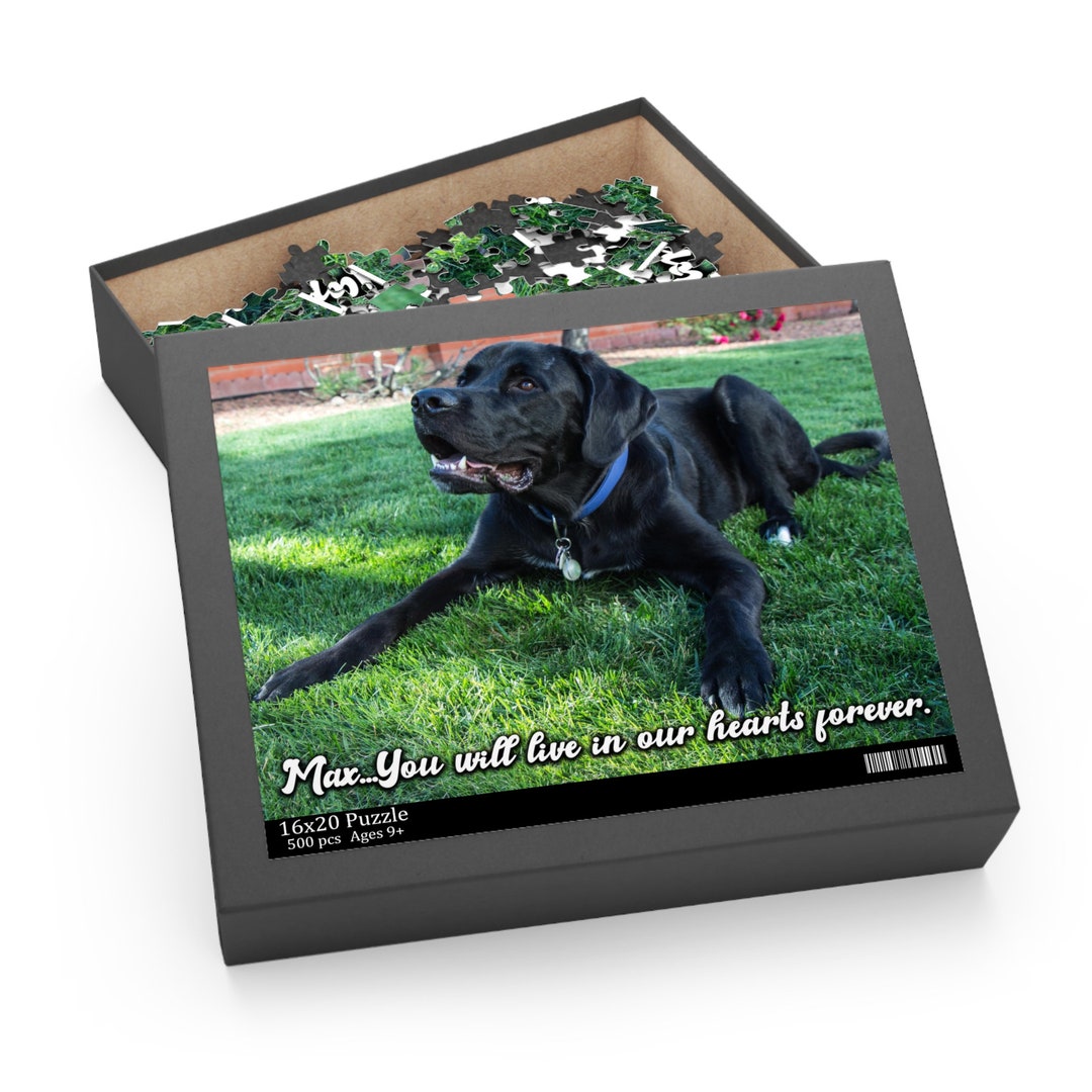 Custom Remembrance Puzzle for Loved One - Family Photo Personalized ...