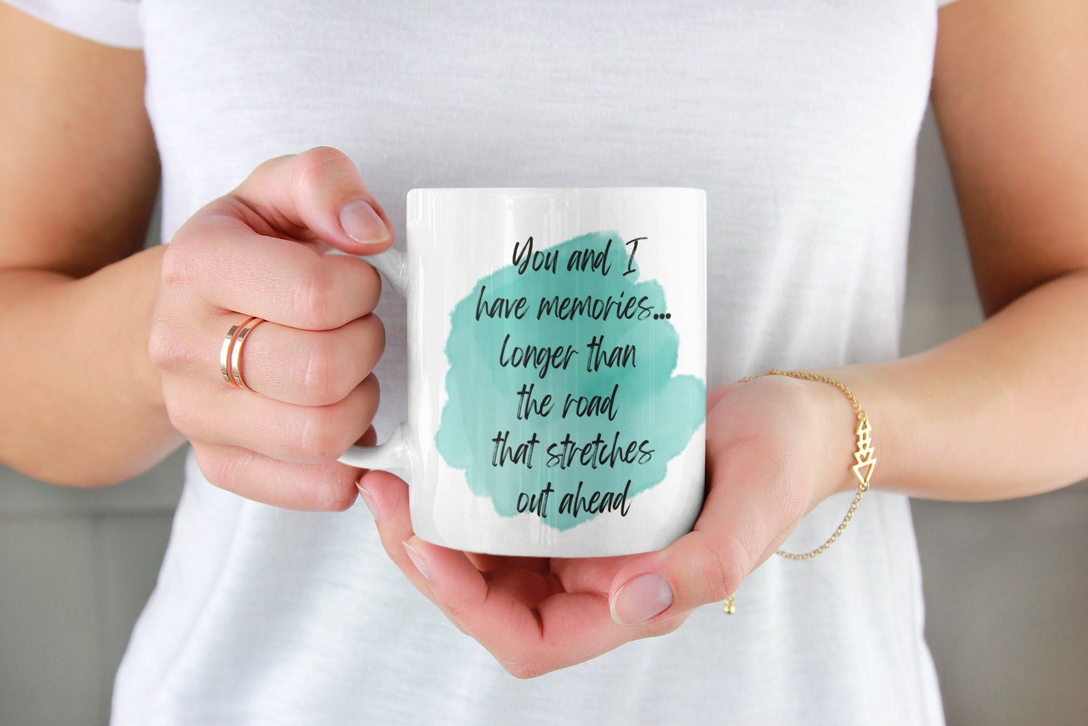 Beatles Lyrics Mug Two of Us White 11 Oz Coffee Mug Beatles Fan Mug ...