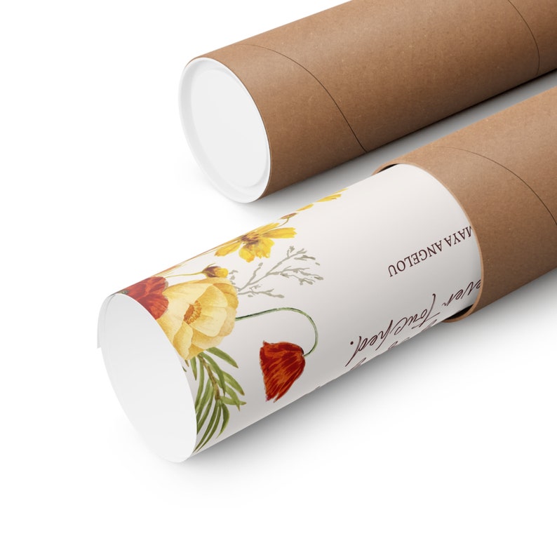 Maya Angelou Quote - Motivational Wall Art - Positivity Poster - Etsy