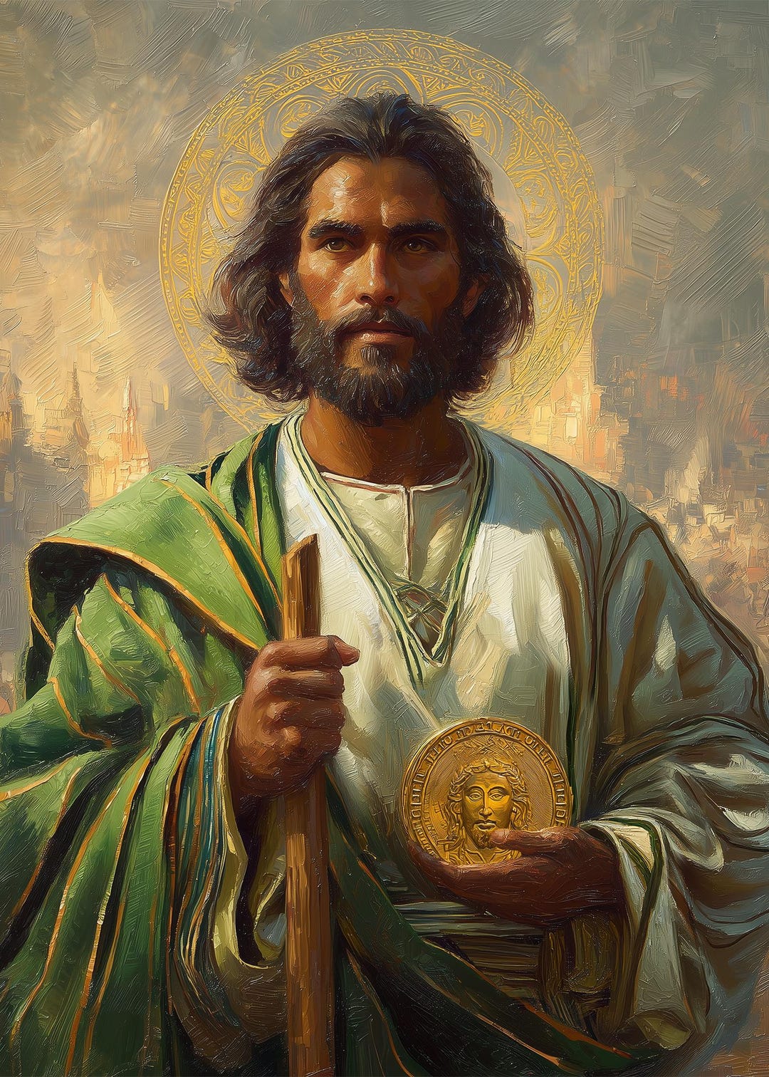 Saint Jude Art Print (digital Download) - Etsy