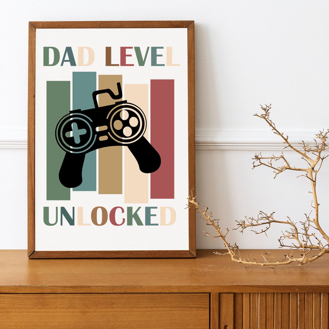 Dad Level Unlocked Svg, Fathers Day Svg, Gaming Svg, Father and Son Svg ...