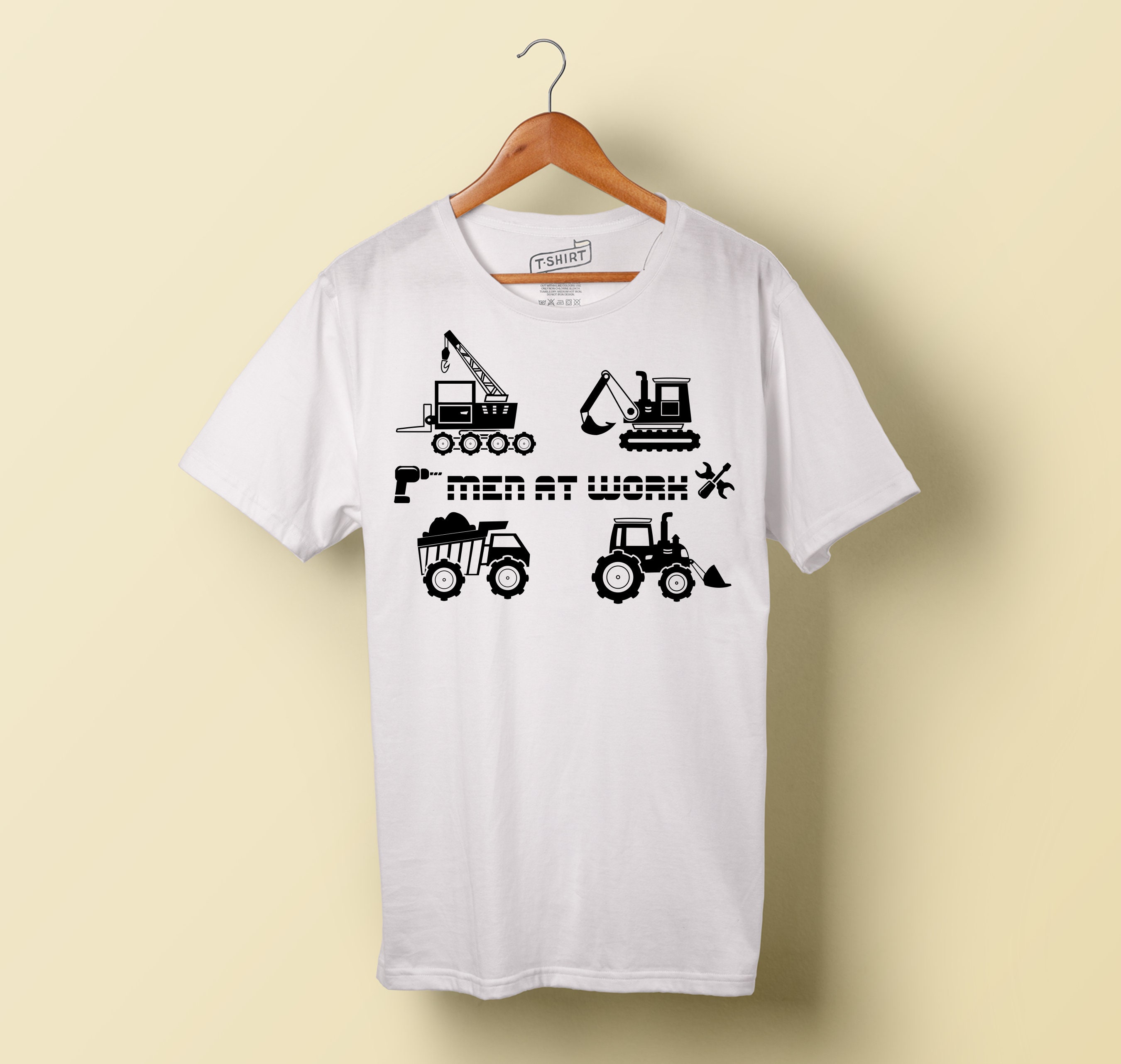Men at Work SVG, Heavy Trucks SVG, Heavy Equipment Trucks SVG, Tractor ...