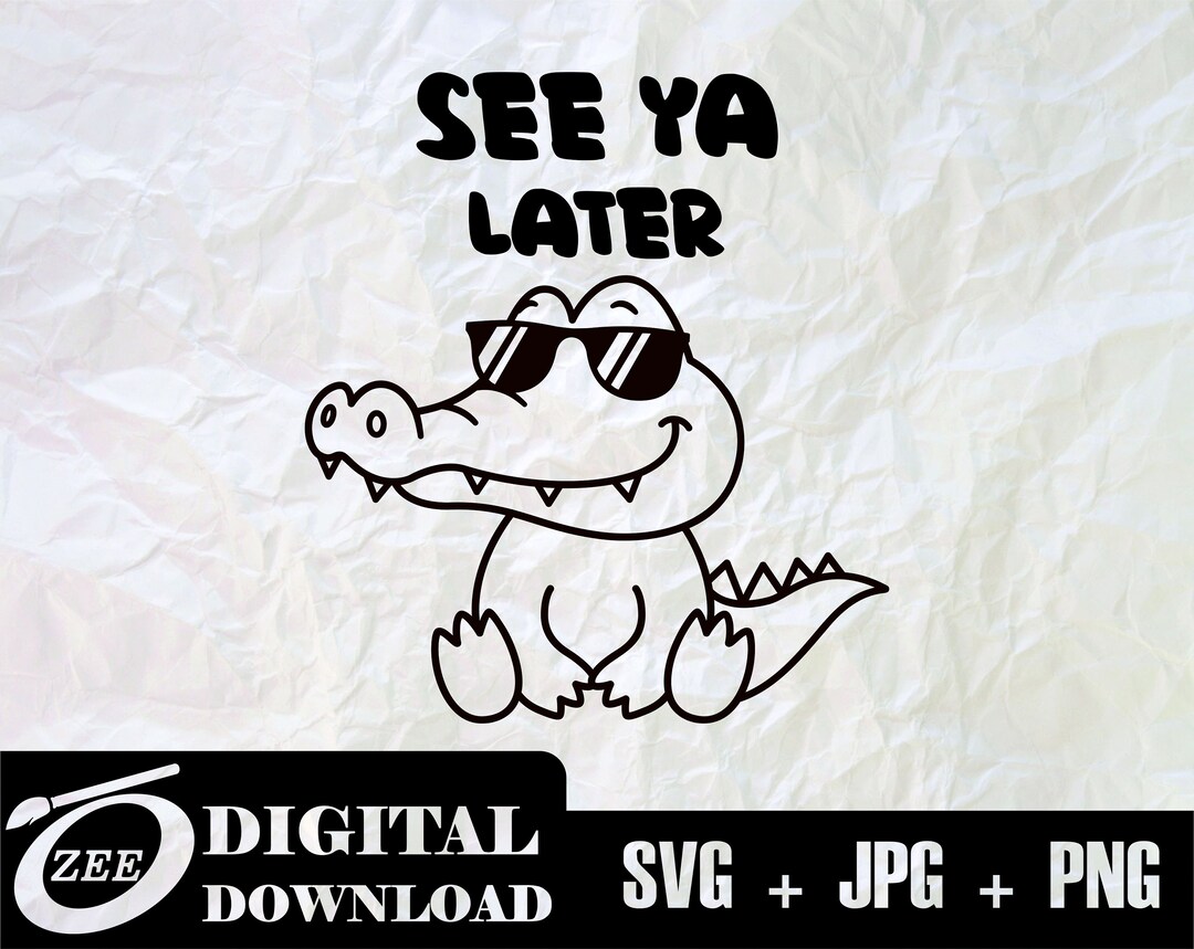 Alligator SVG, Crocodile SVG, Alligator PNG,, Crocodile Lovers - Etsy