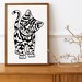 Cute Cat SVG | Curious Kitten Clipart | Cat Svg | Cat Clipart | Peeking ...