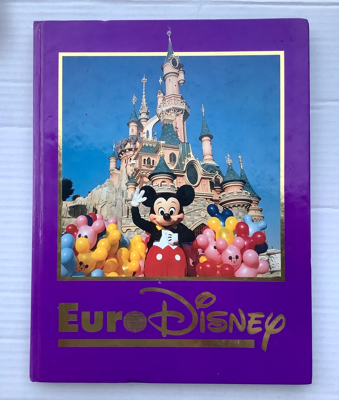 Euro Disney 1992 Opening Souvenir Guide Book - Etsy