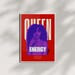 Queen Energy Poster | Bold Minimalist Wall Art | Modern Digital ...