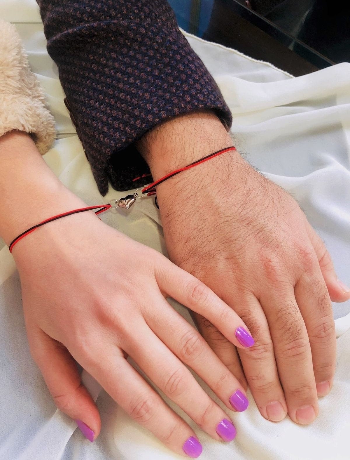 Heart Bracelet, Matching Bracelet, Couples Bracelet, Bracelet for ...