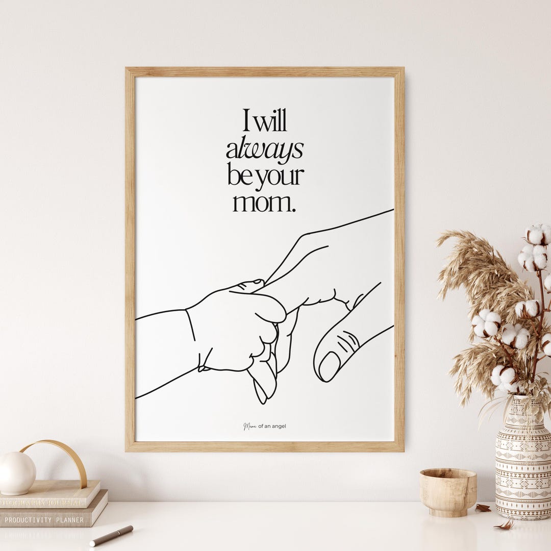 Printable Child Loss Poster, Baby Memorial Wall Art, Instant Download ...