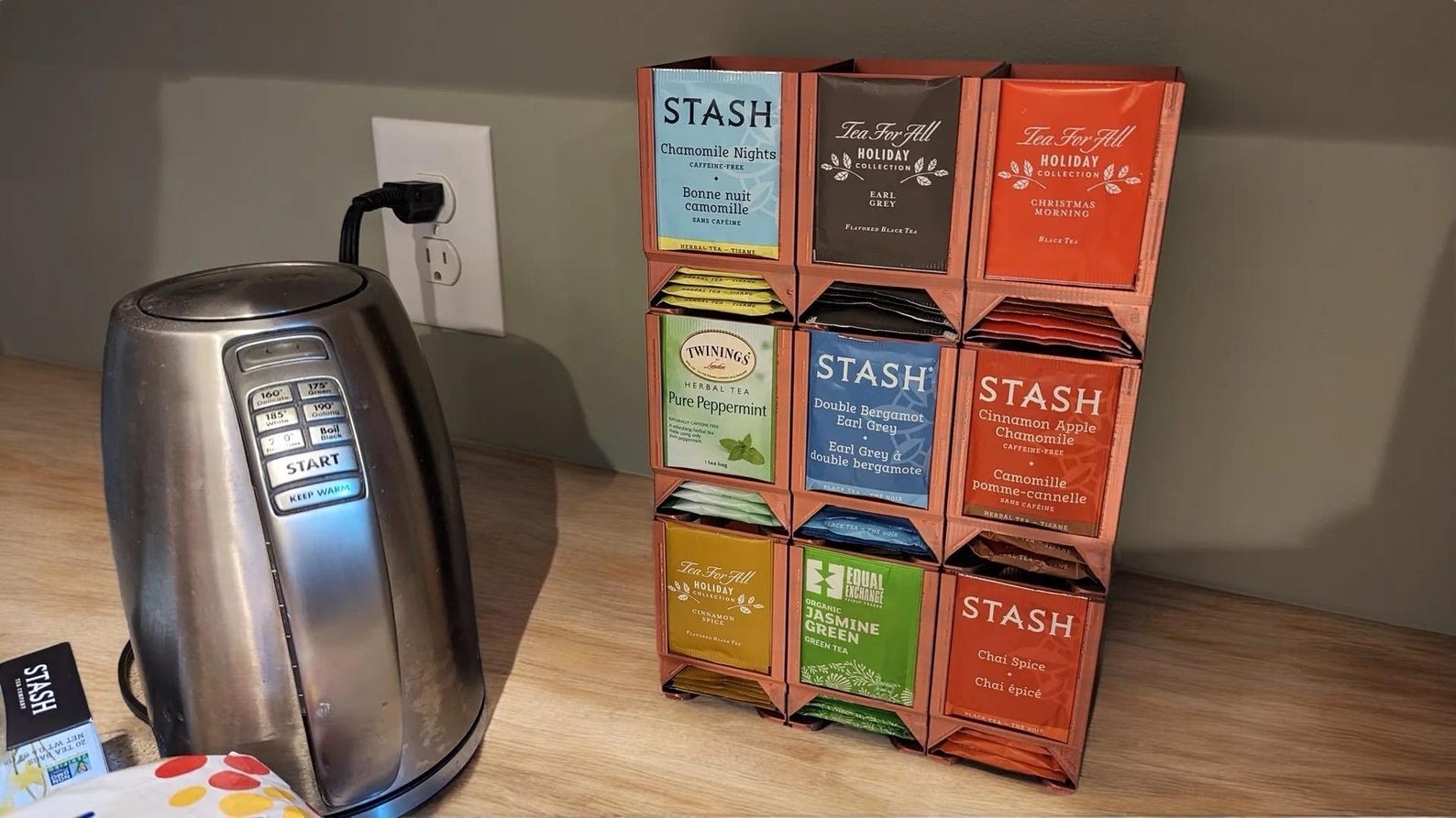Stackable Tea Bag Organizer: Locking Tea Storage Solution - Etsy
