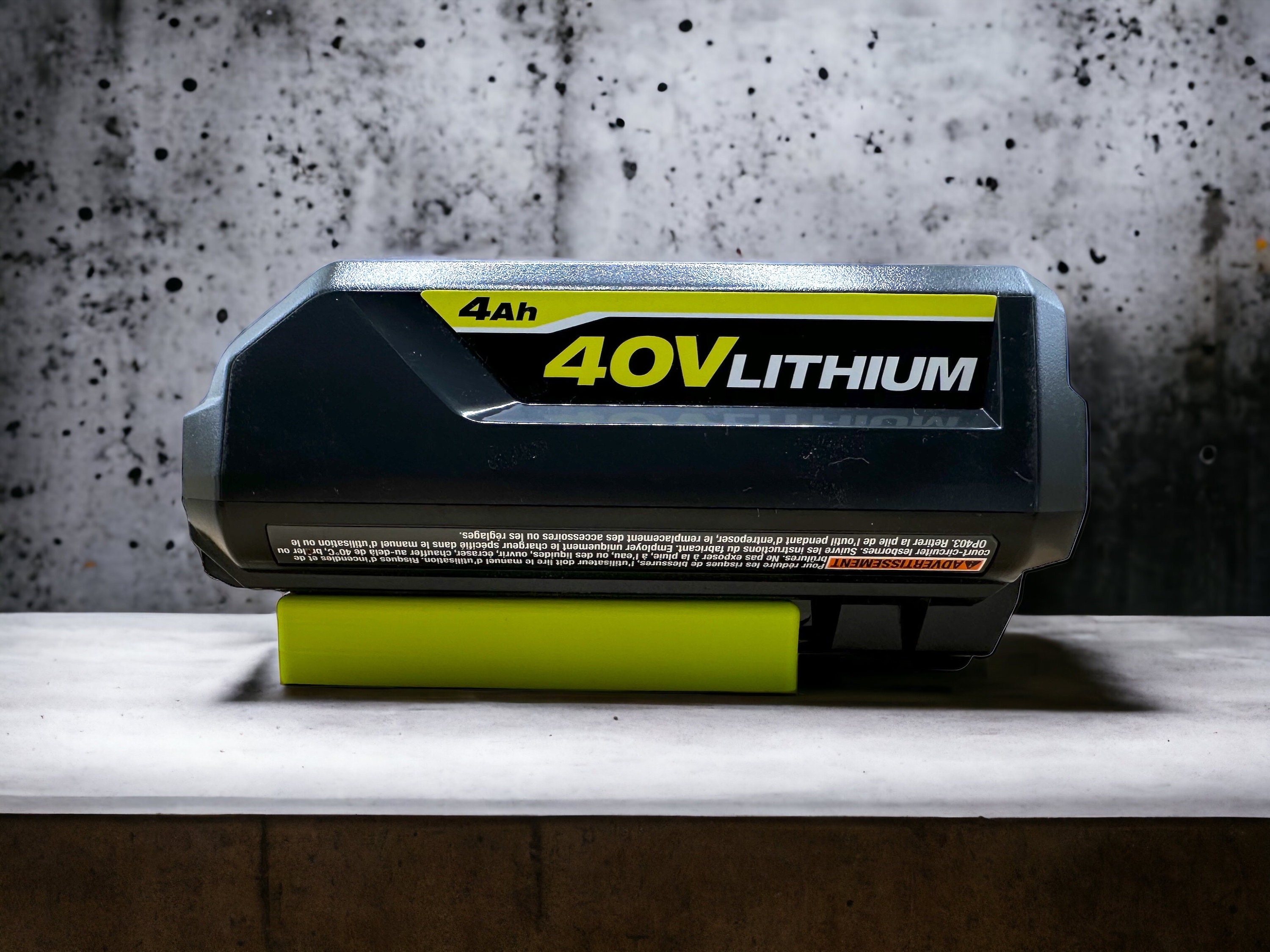 Ryobi 40v Battery Locking Under Shelf Wall Mount Garage Workshop - Etsy