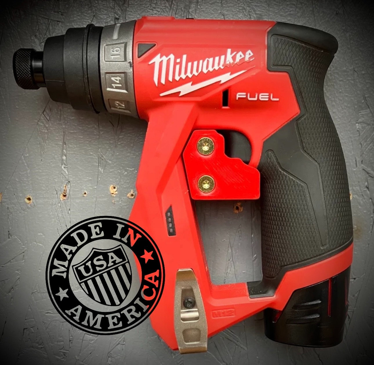 Milwaukee M12 Installation Drill/driver Wall Mount FDDX Attachment Wall ...