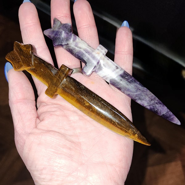 Crystal Dagger - Etsy