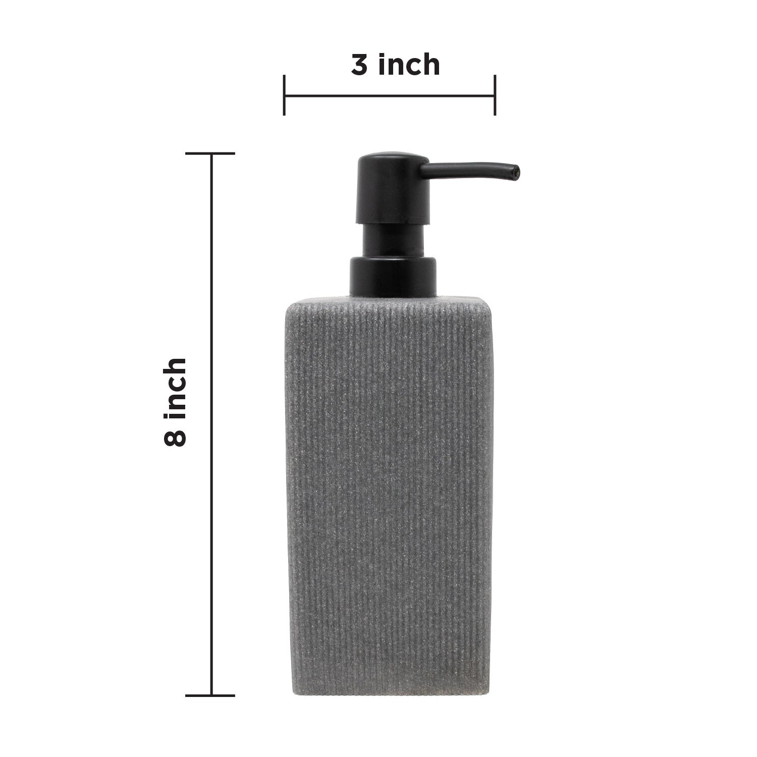 Varato Modern Design Tall Line Soap Dispenser for Bathroom and Kitchen ...