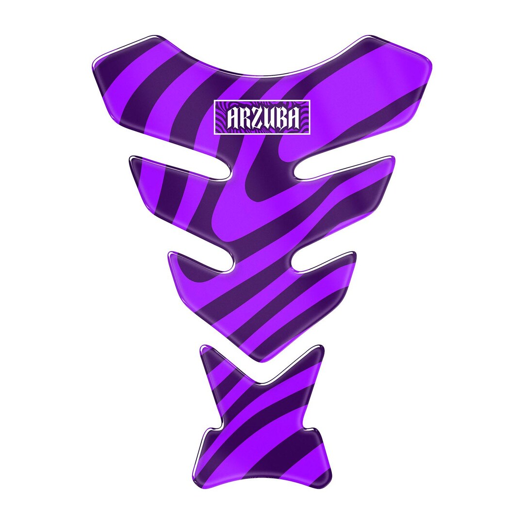 Arzuba Design, Universal Tank Pad, Motorcycle Tank Protector, Resin ...