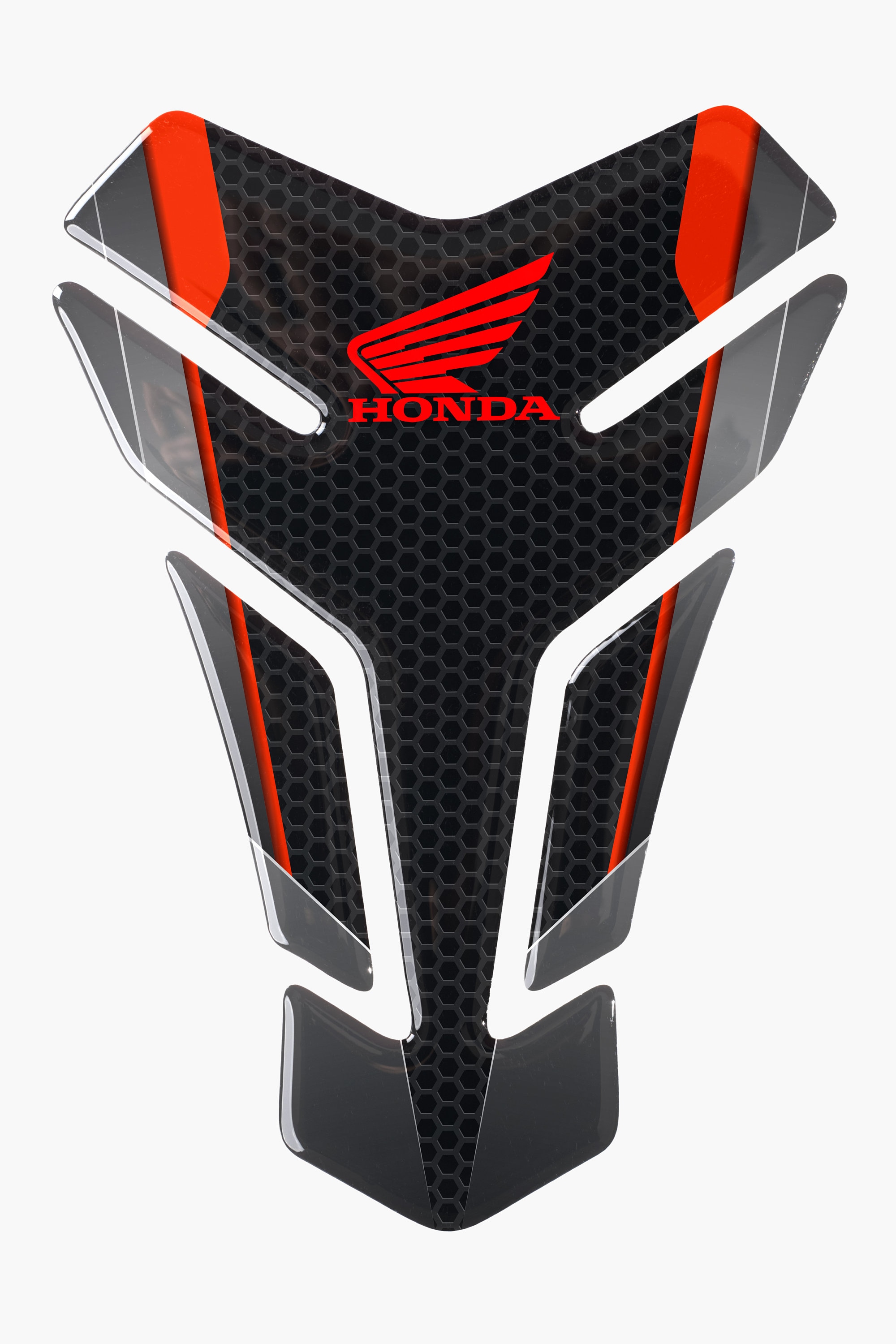 Carbon Honda Red Design, Universal Tank Pad, Motorcycle Tank Protector ...