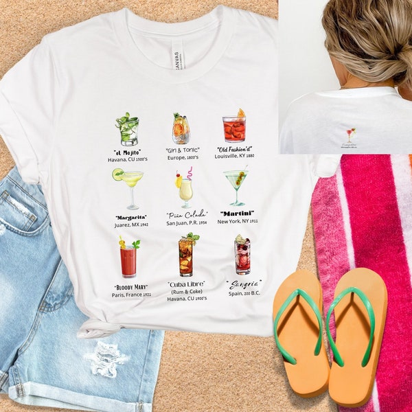 Cocktail Shirt - Etsy