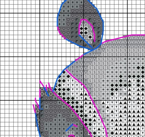 Baby Racoon Cross Stitch Pattern - Instant PDF Download - Etsy