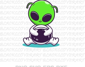 Alien Probe Clipart Alien Svg UFO Svg UFO Shirt Mountain Scene Svg ...