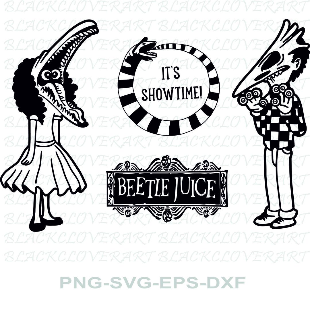 Beetlejuice SVG Bundle Beetlejuice PNG Beetlejuice Shirt Halloween Svg ...