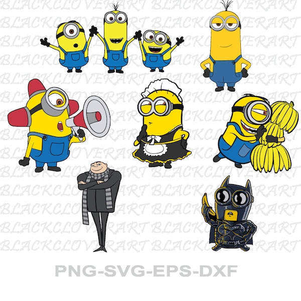 Gru Svg - Etsy
