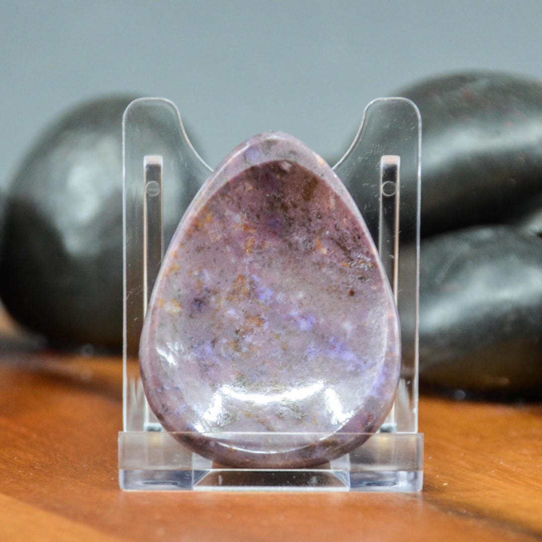 Rare Lavender Jade Worry Stone - Etsy