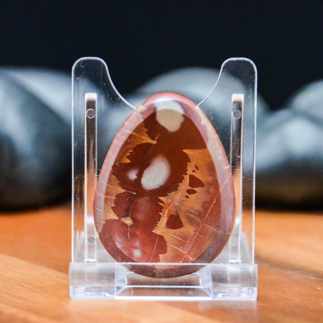 Rare! Noreena Jasper Worry Stone - Etsy