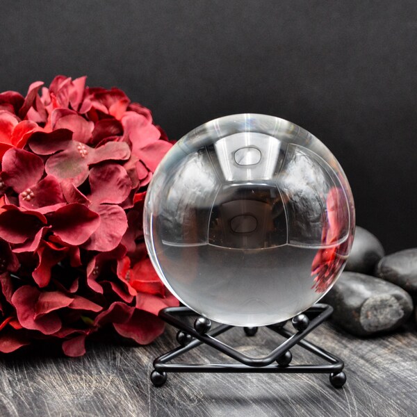 Quartz Crystal Ball - Etsy