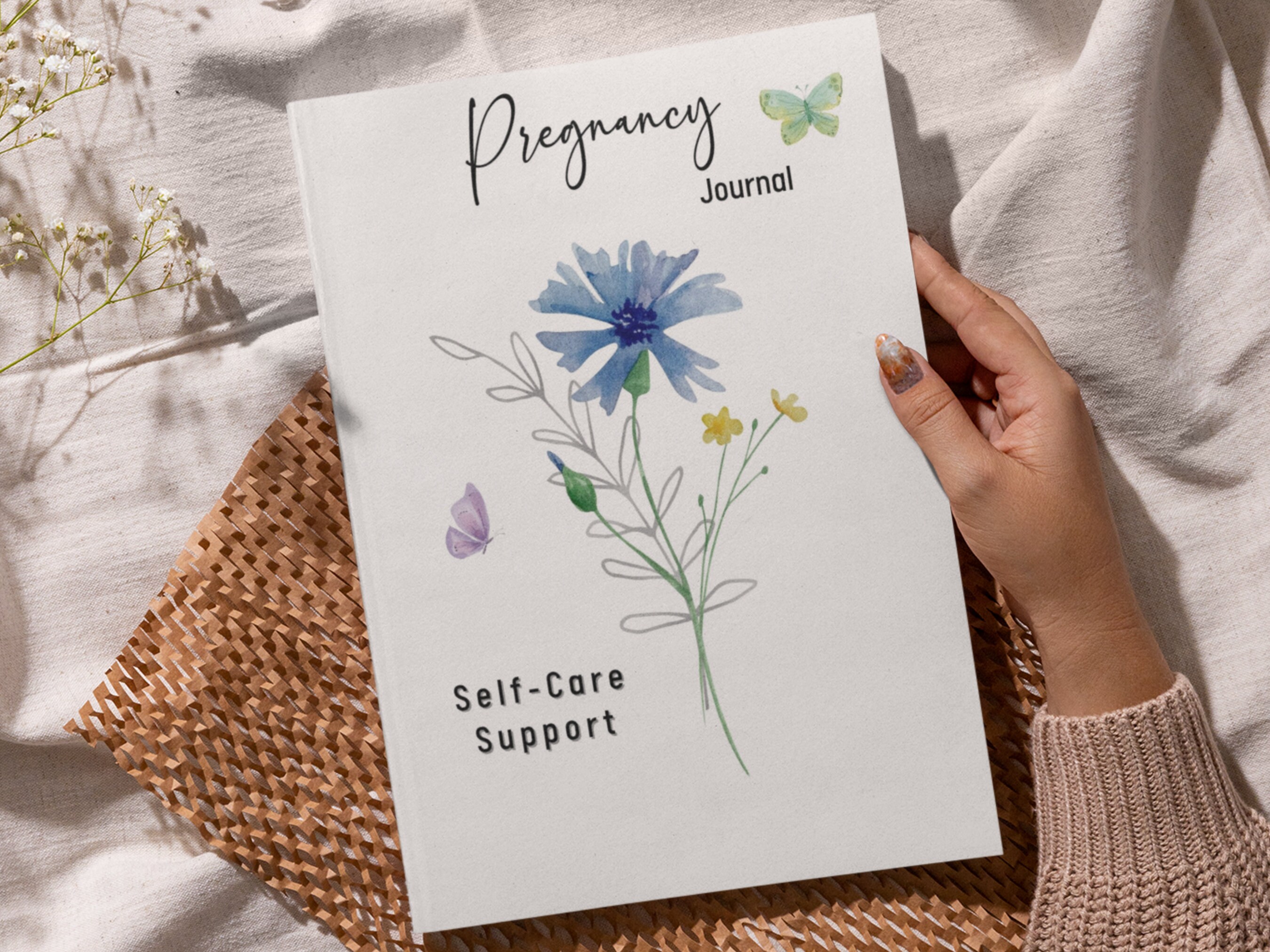 Pregnancy Planner Printable Pregnancy Journal, Baby Memory Book Gift ...