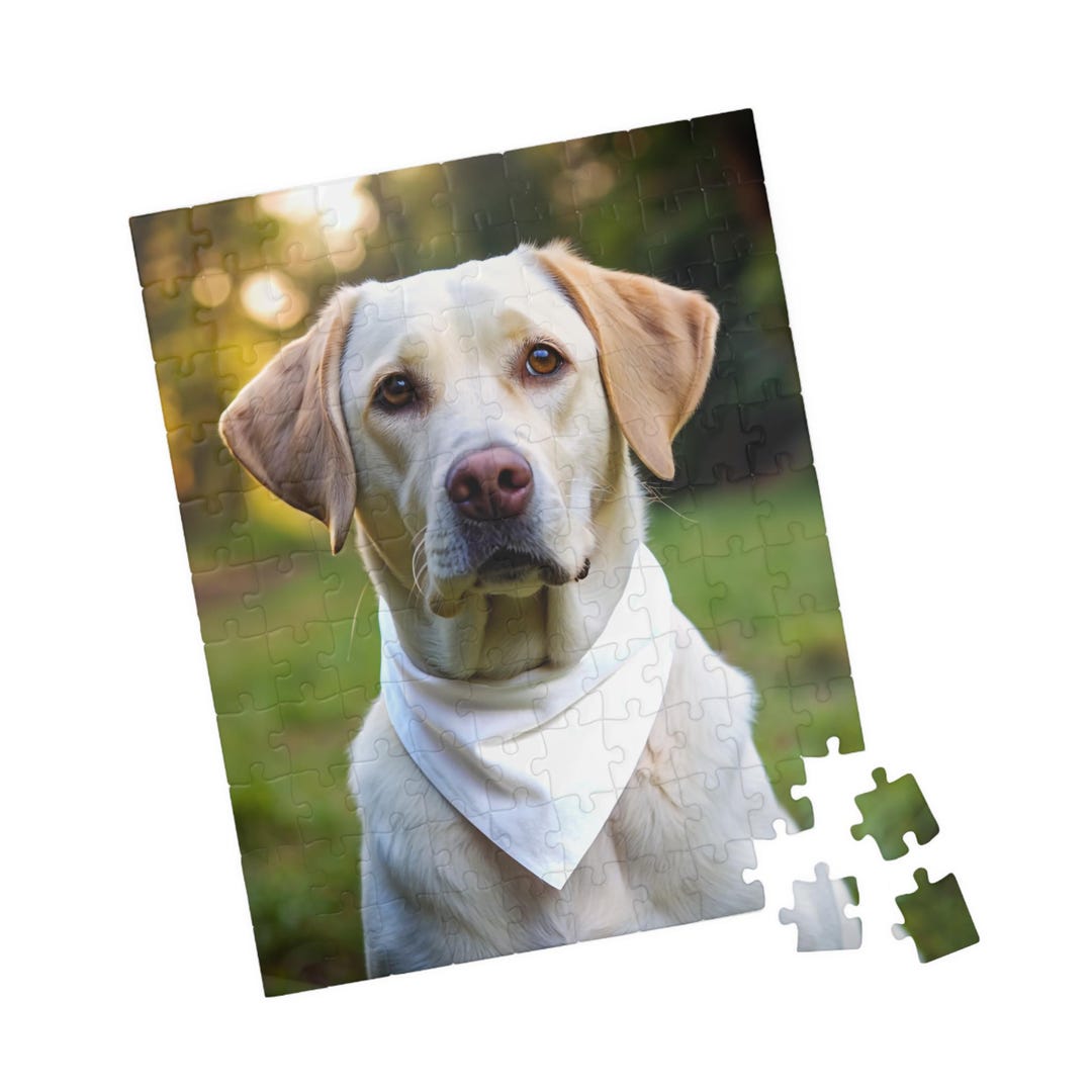 Custom Dog Picture Puzzle, Personalized Jigsaw Game for Pet Lovers 520 ...