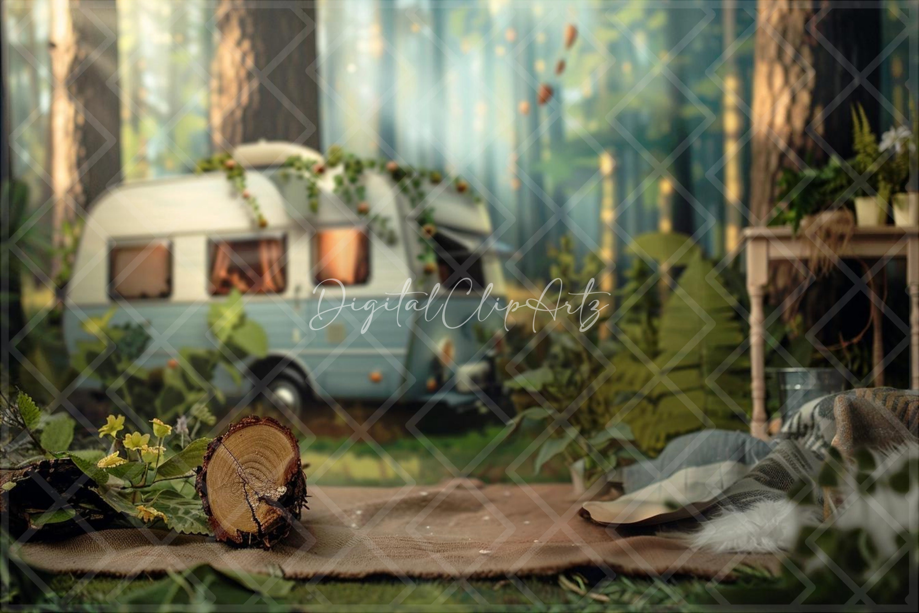 Grand Adventure RV Digital Backdrop Digital Photography Backdrop ...