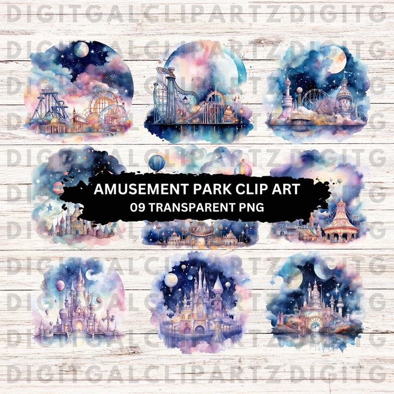 Amusement Park Svg - Etsy