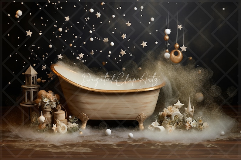 Bubble Bath Kids Digital Backdrop Digital Photography Backdrop, Digital ...