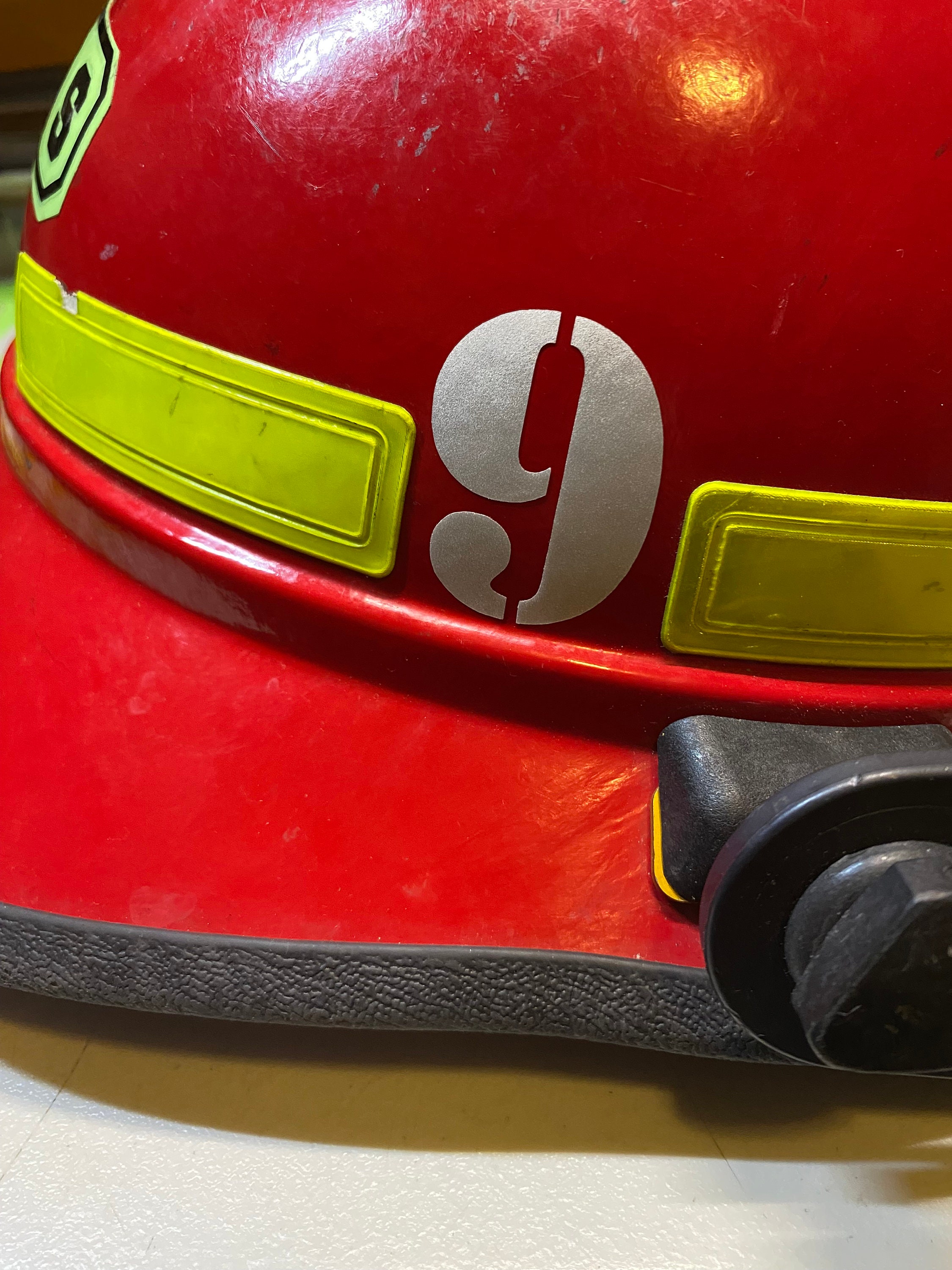 Reflective Fire Helmet Decals - Etsy