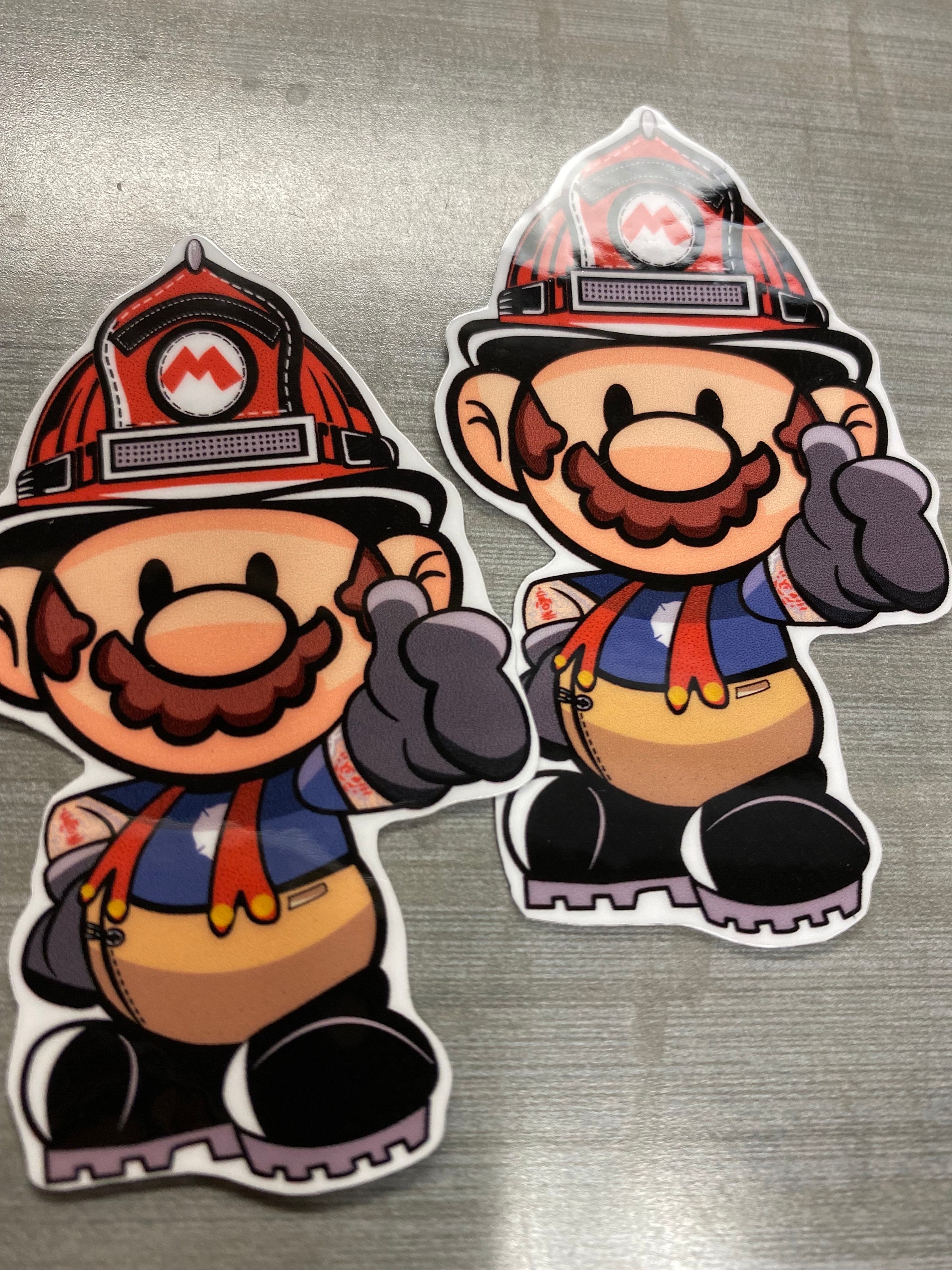 E-mario Fireman - Etsy
