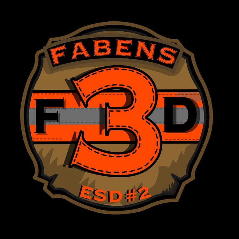 Custom FD, Firestation Number Bunker Gear Stickers - Etsy