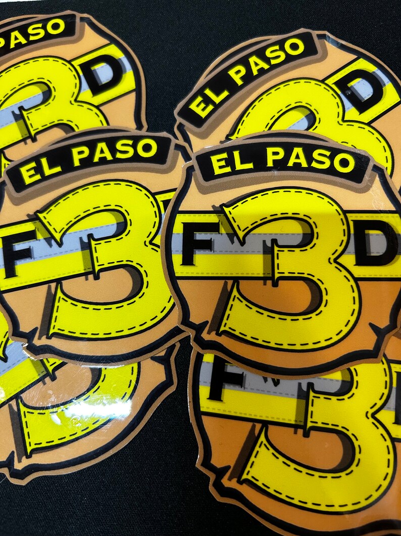 Custom FD, Firestation Number Bunker Gear Stickers - Etsy