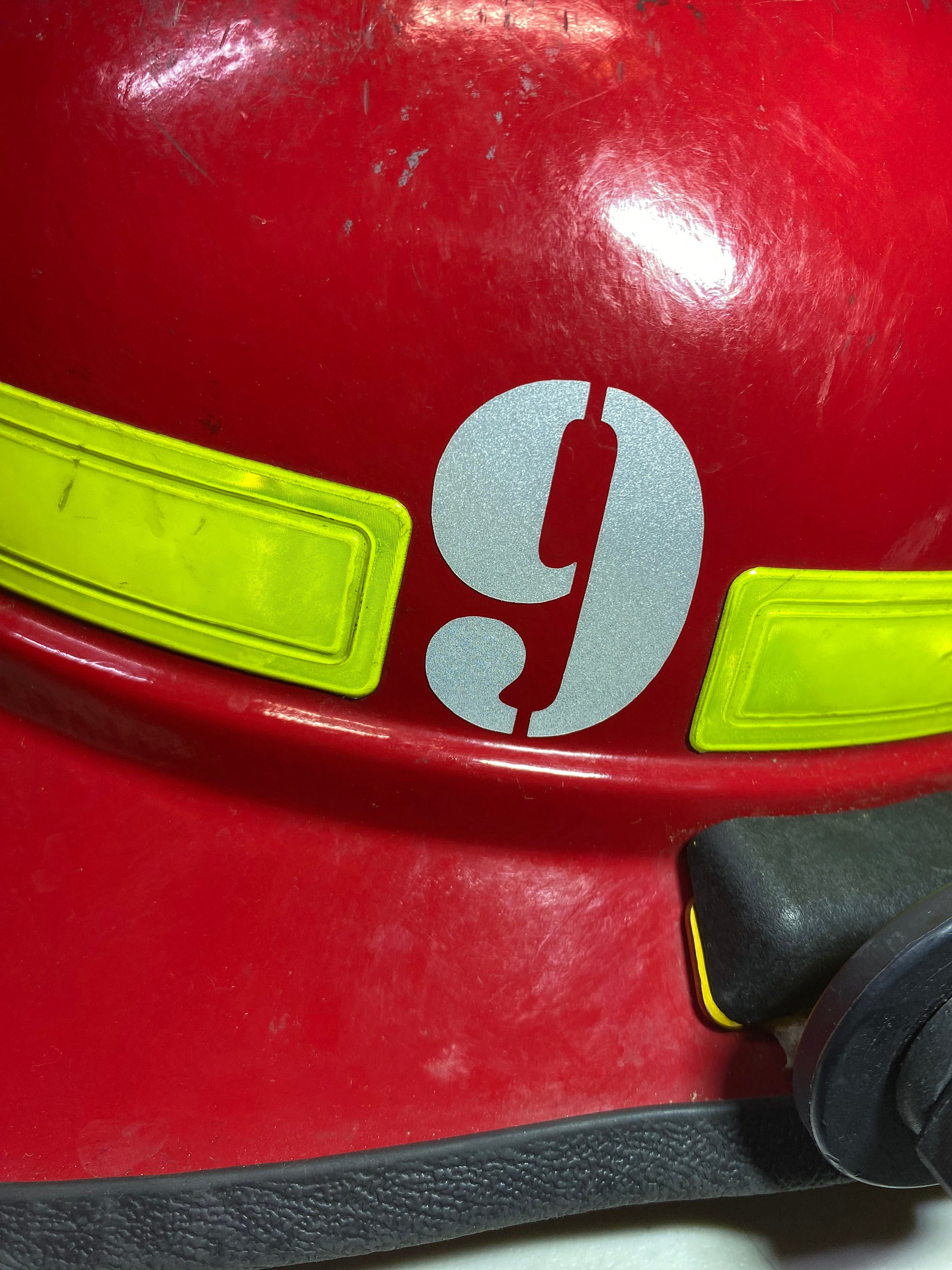 Reflective Fire Helmet Decals - Etsy