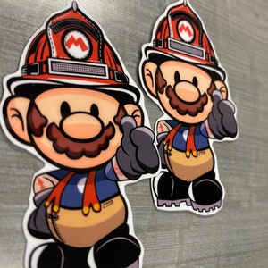 E-mario Fireman (2 Pack) - Etsy
