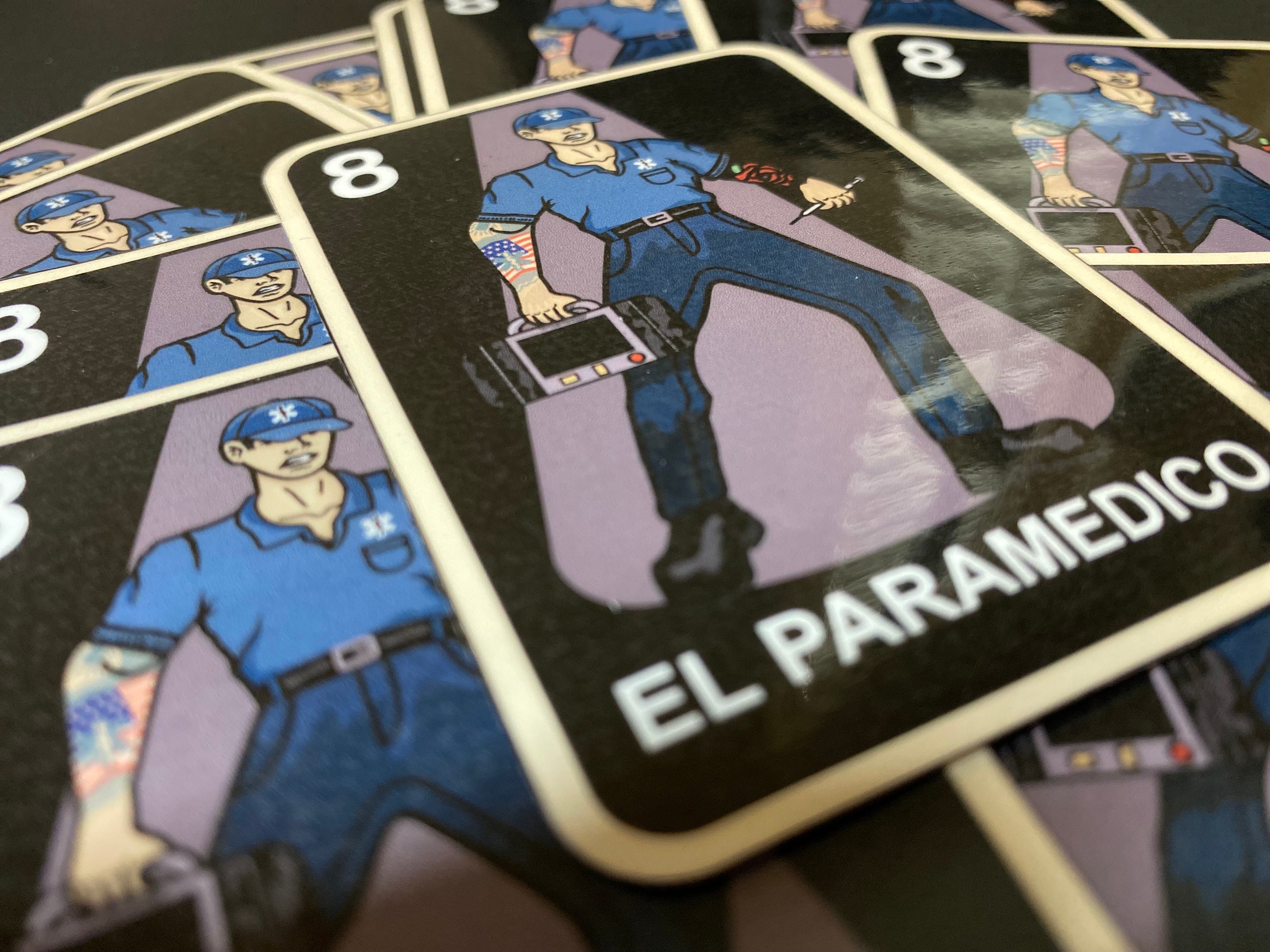 El Paramedico Loteria Sticker (2 Pack) - Etsy