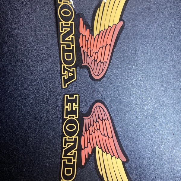 Honda Wing Decal - Etsy