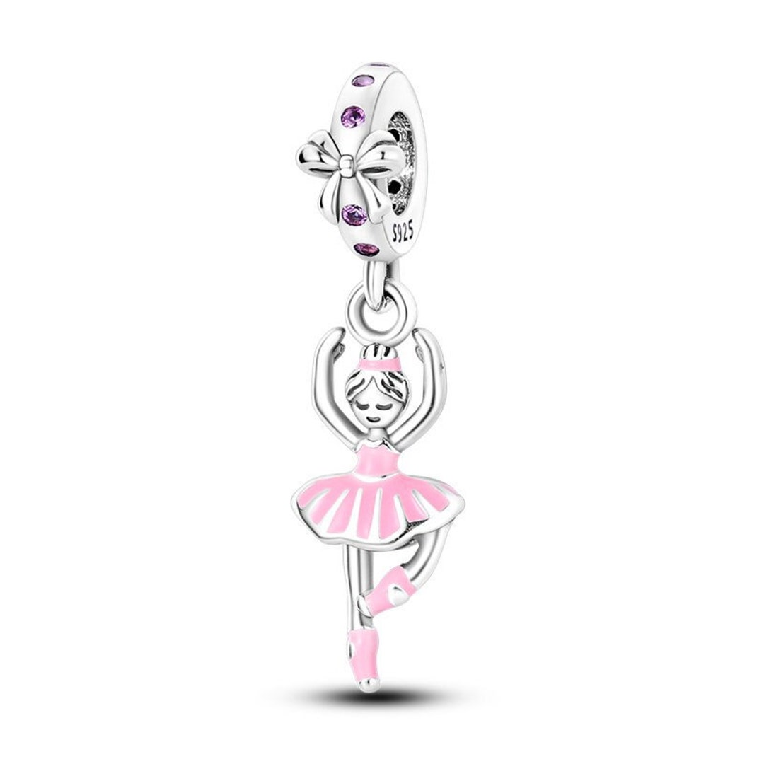 Ballet Ballerina Dancer Dancing Mother Charm Bracelet Compatible ...