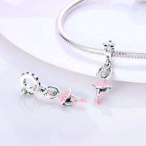 Ballet Ballerina Dancer Dancing Mother Charm Bracelet Compatible ...
