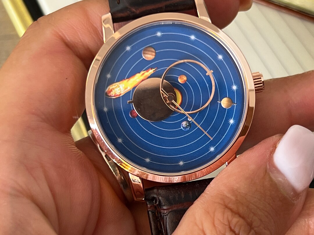 Space Kopernik Copernicus Moon Retro Watch From the Soviet Union. Sun ...