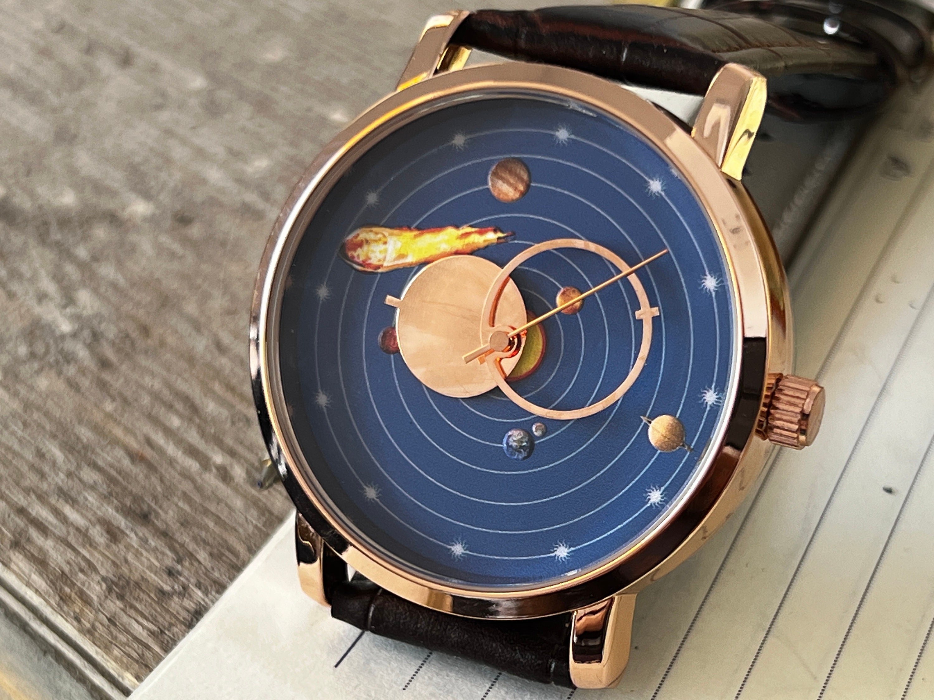 Space Kopernik Copernicus Moon Retro Watch From the Soviet Union. Sun ...